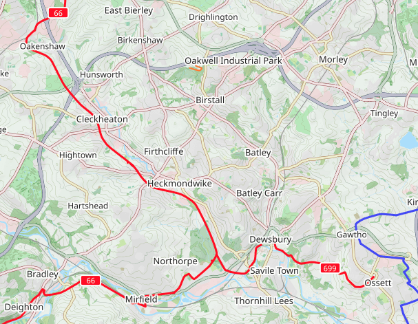 Ossett to Oakenshaw Bike Ride