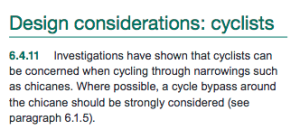 Build-Outs and Chicanes – HedgehogCycling.co.uk